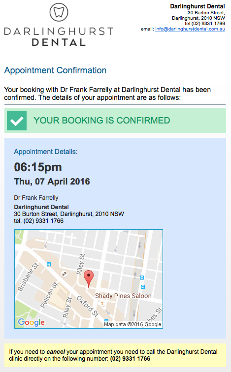 24/7 Online Dental Appointment Booking System